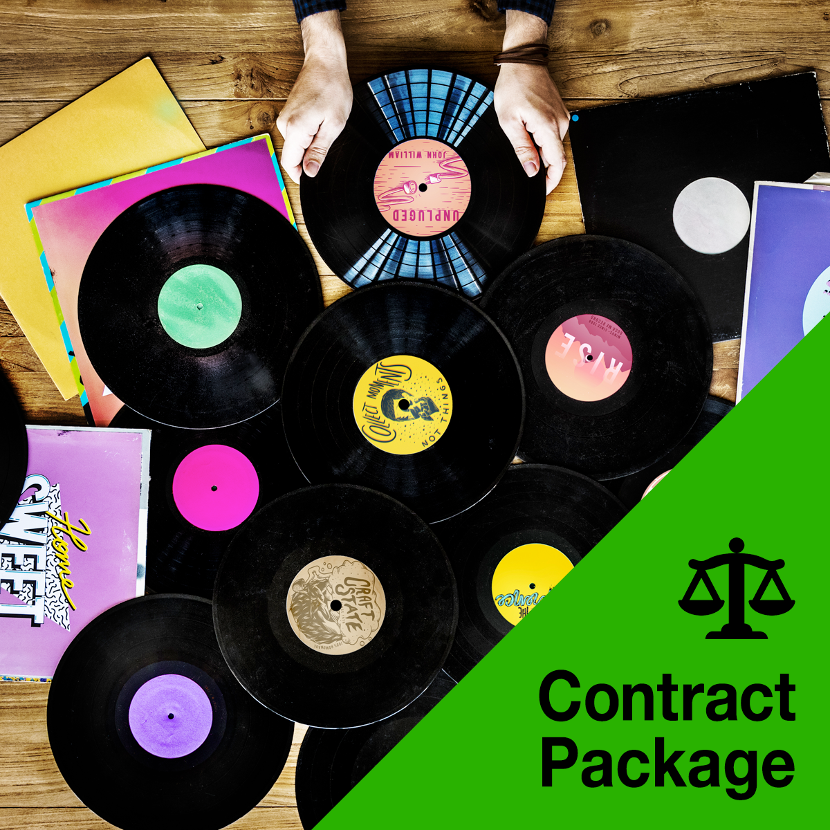 Contract Package for Record Label – Music Legal Forms